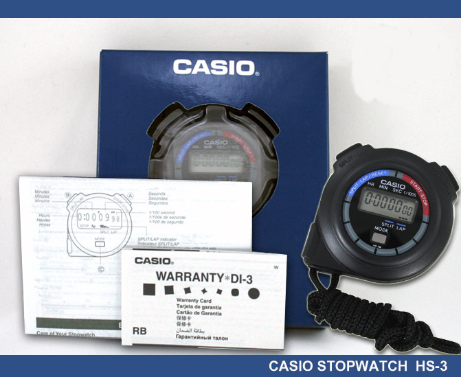 Casio HS-3 計時器_時鐘/按鐘/計數器及單插_V-其他用品_歷山文儀中心
