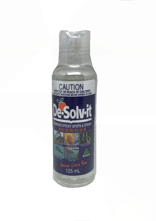 澳洲制De-Solv-it 去漬除膠劑(125ml)-附噴頭_清潔用品_P-茶水間及電工用品_歷山文儀中心
