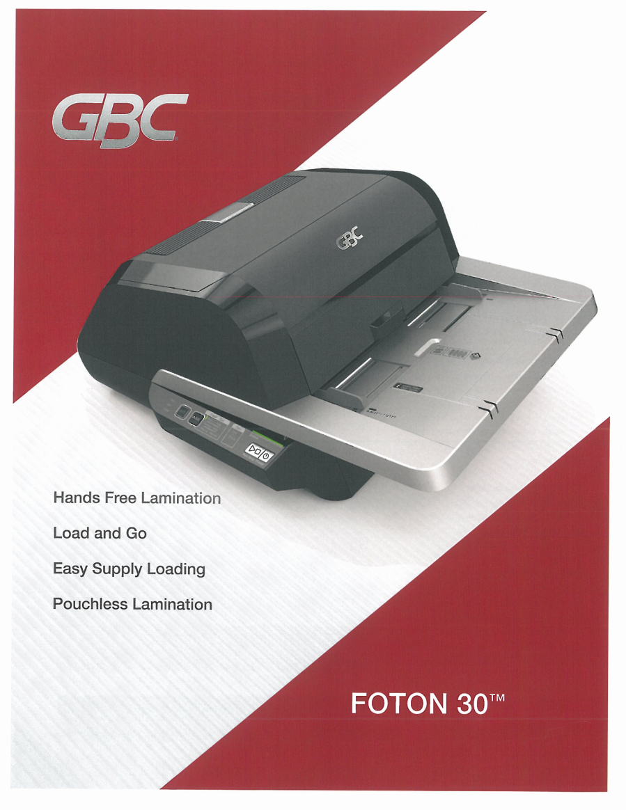 GBC Foton 30 Laminator(Auto Feed)全自動過膠機_過膠機_Q-辦公室儀器_歷山文儀中心