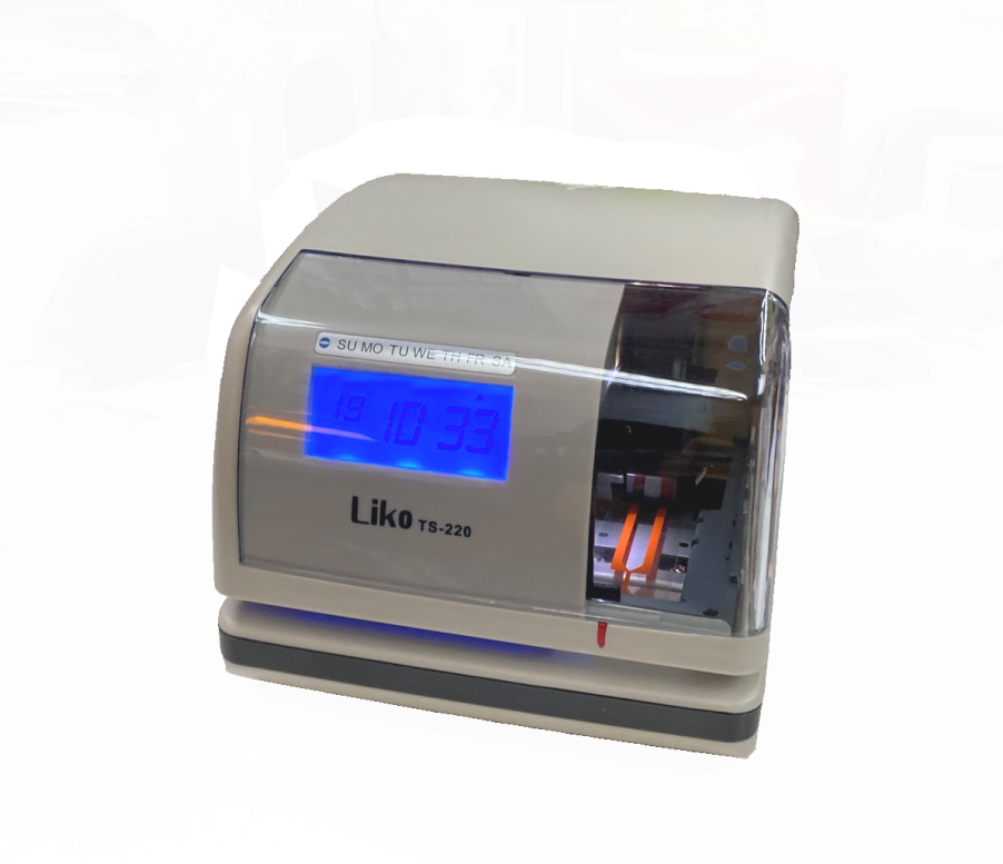 Liko TS-220 Time Stamper 文件收發機_文件收發機_打咭鐘及用品_Q-辦公室儀器_歷山文儀中心