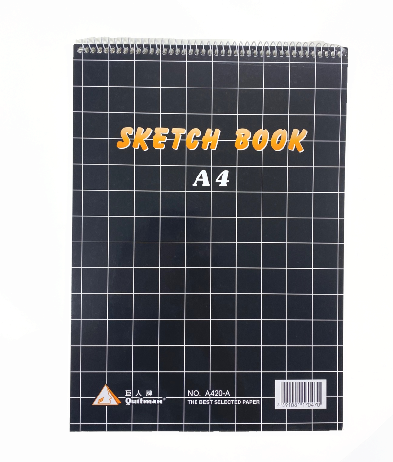 Quitman A420-A A4(220x297mm) -20頁圖畫簿(天開)_畫簿及繪圖簿_N-筆記簿及會計用品_歷山文儀中心