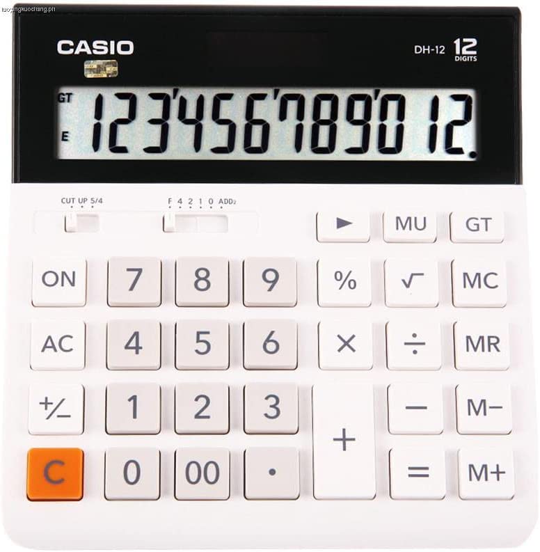 Casio DH-12 大型顯示桌上型計算機-大型(12位)_桌面計算機_計算機_Q-辦公室儀器_歷山文儀中心