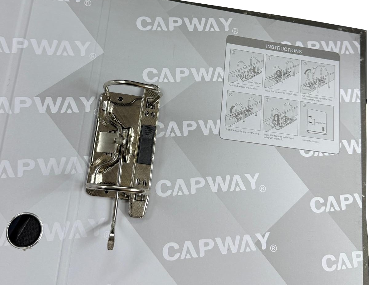 Capway 3" (A4/F4)快勞Box File(雲石面)_硬皮快勞_B-文件處理_歷山文儀中心